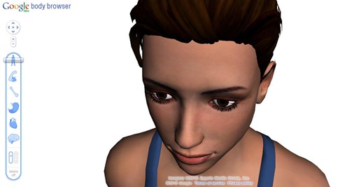 Body Browser - Un ejemplo genial de WebGL